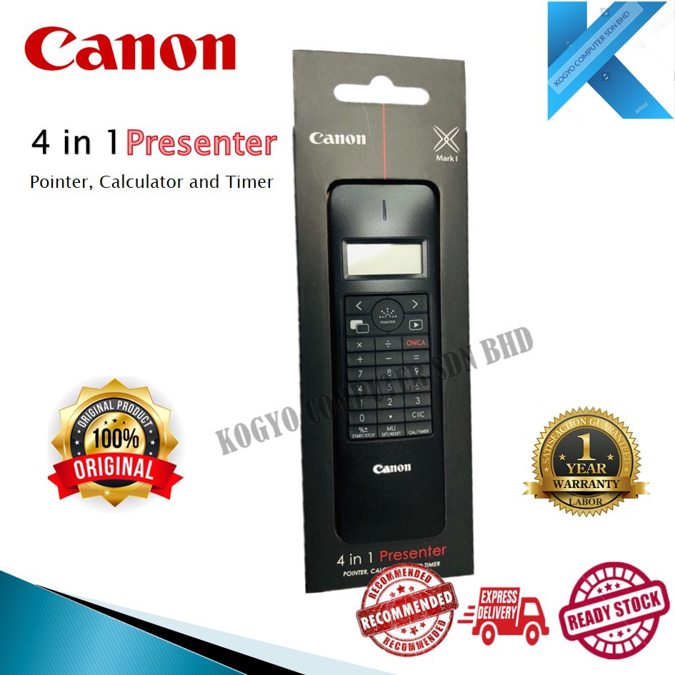 Canon 4 in 1 Presenter - Pointer , Calculator and Timer ### R400 ...