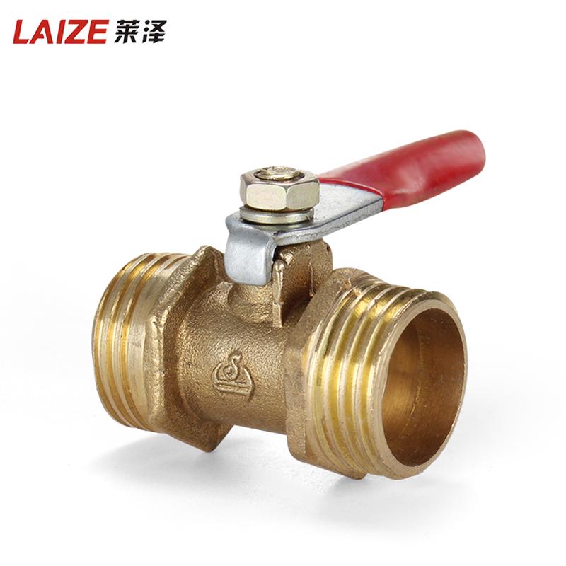 Brass Ball Valves 1/4" 3/8" 1/2" 1/8 Male Female Thread Copper Brass ...