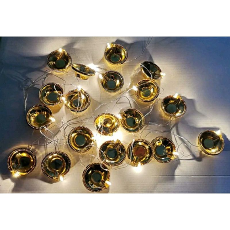DEEPAVALI (20 LED/12 LED) OIL LAMP VILAKKU LIGHT DIWALI LIGHT / LAMPU ...