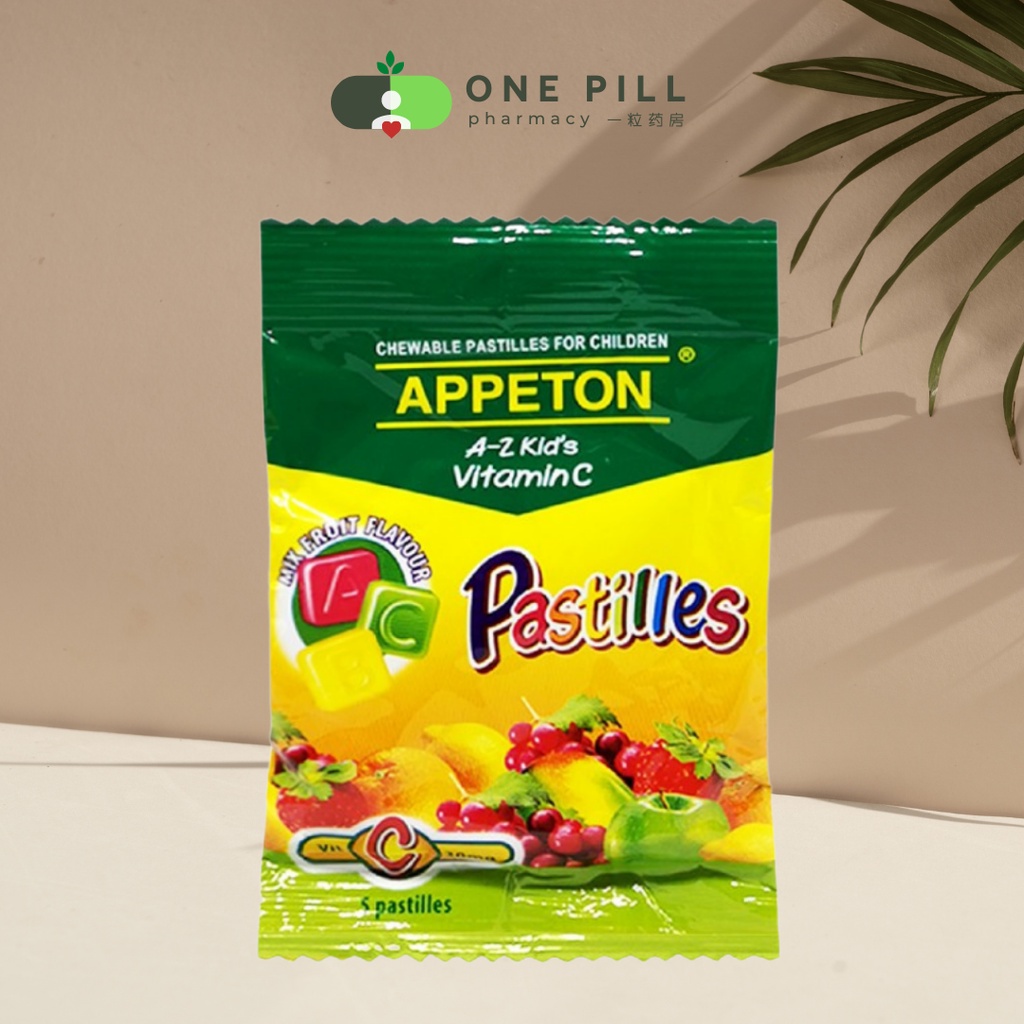 Appeton A-Z Kid's Vitamin C Pastilles (5's) | Exp: 05/2025 | Shopee ...