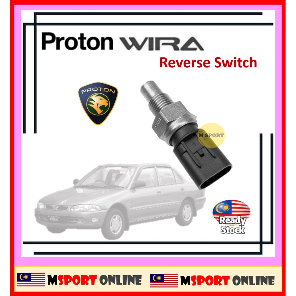 Proton Saga, Iswara, Wira Reverse Switch (OEM / China ) 2 Pin | Shopee ...