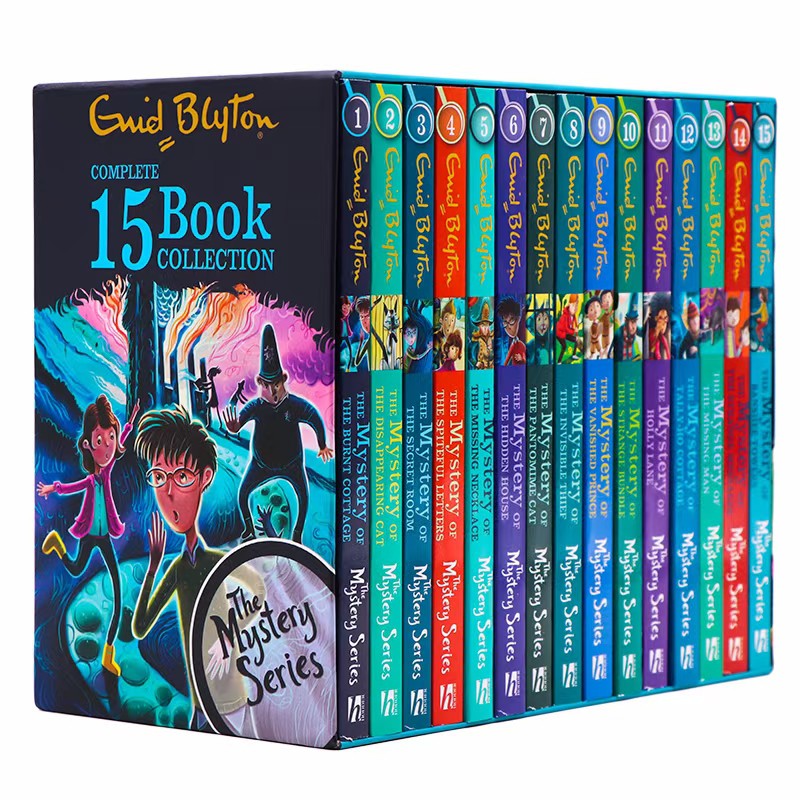 Enid Blyton The Mystery Series Complete Collection 15 books set ...