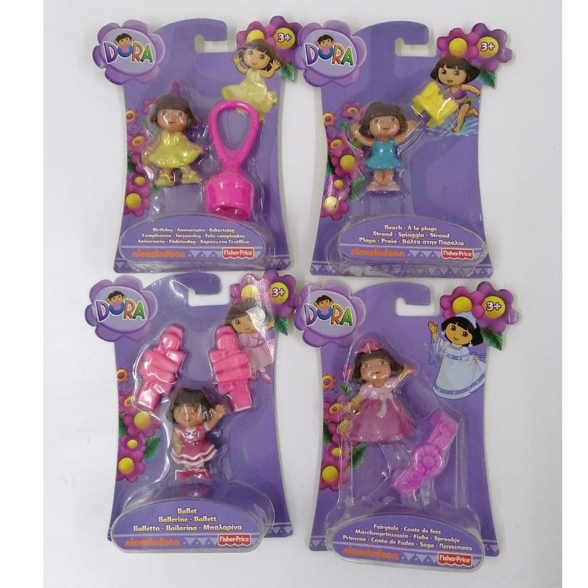 {CLEARANCE} FISHER PRICE DORA SMALL FIGURE WITH ACCESSORIES | Shopee ...