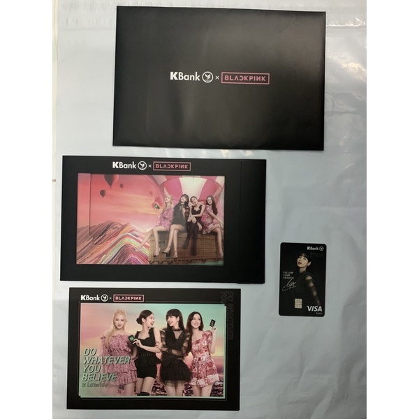 BLACKPINK Lisa KBank Thailand Debit Card Set | Shopee Malaysia
