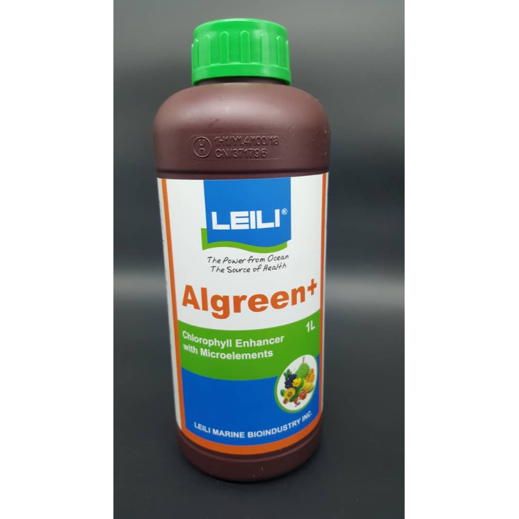 Leili Algreen+ 1L foliar fertilizer seaweed durians cilis (chlorophyll ...