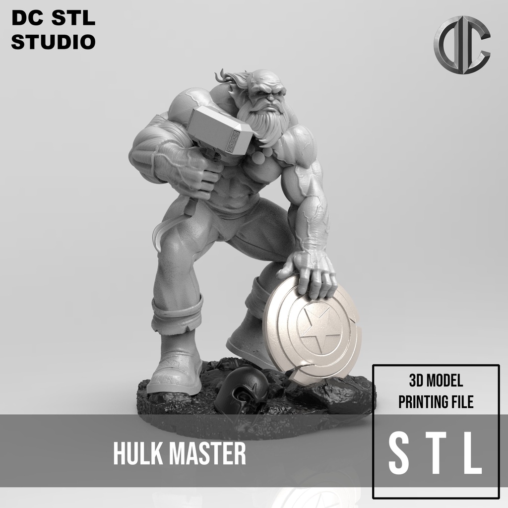 A437 - Comic character design, The green muscle man with shield and ...