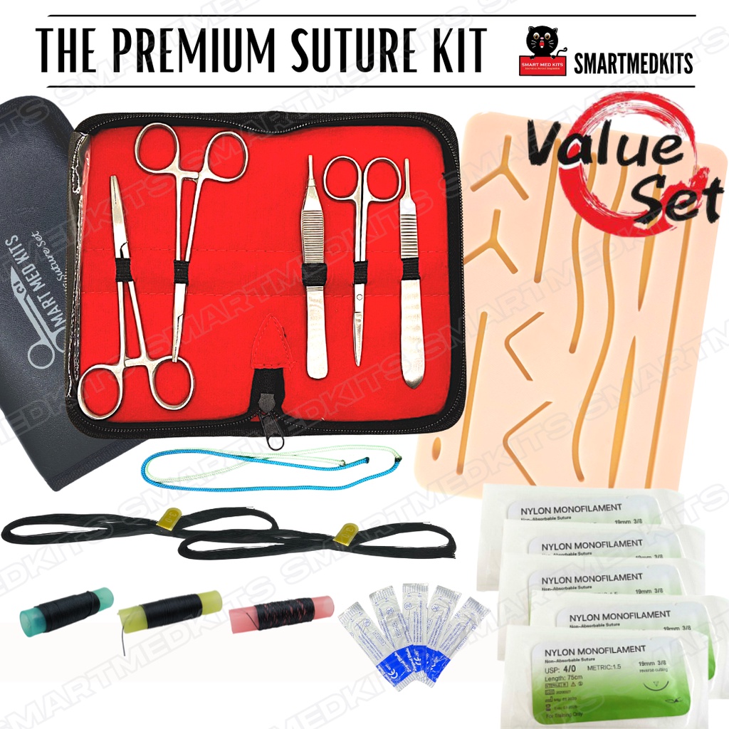 💥CLEARANCE💥 Suture Practice Kit / Basic Suture Kit / Suturing Set / Knot Tying Practice ...