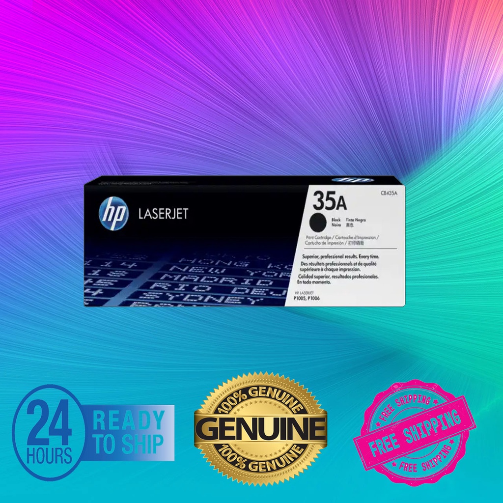 HP CB435A Original Cartridge | Shopee Malaysia