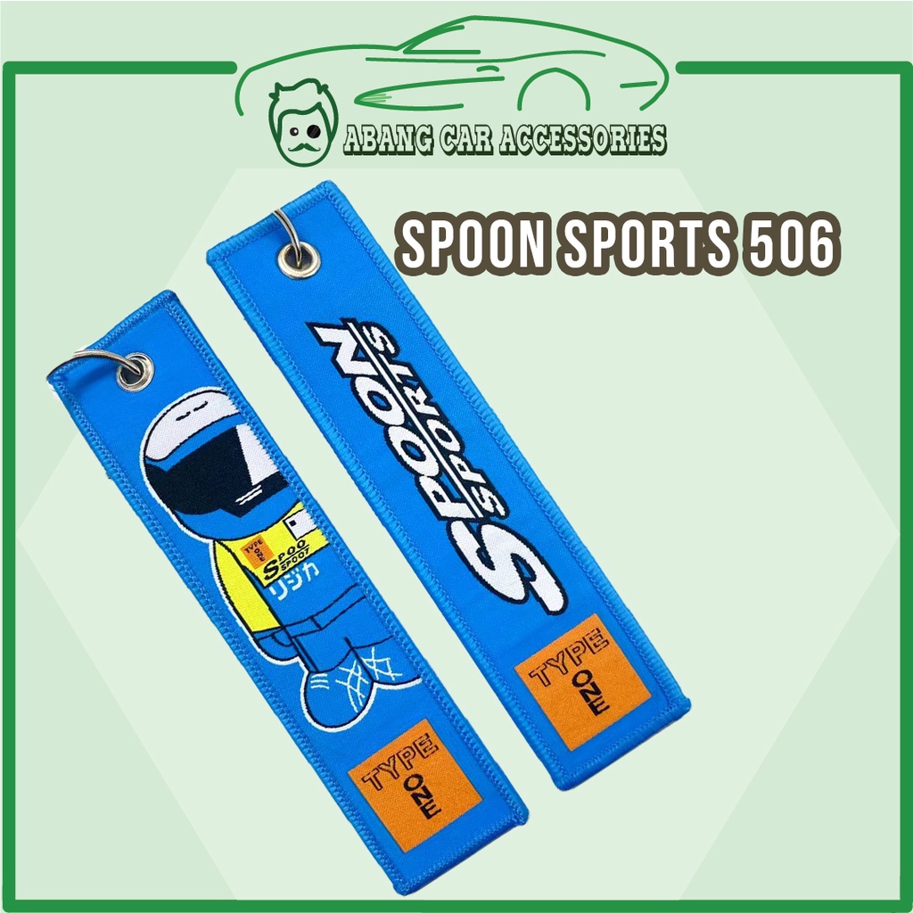 JDM Universal Keychain Kereta Motor Asimo Mugen Spoon Sport Type-R JS ...