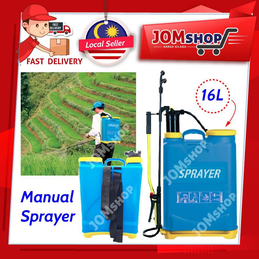 16Litre Manual Agricultural Knapsack Pressure sprayer Spot Sprayers ...