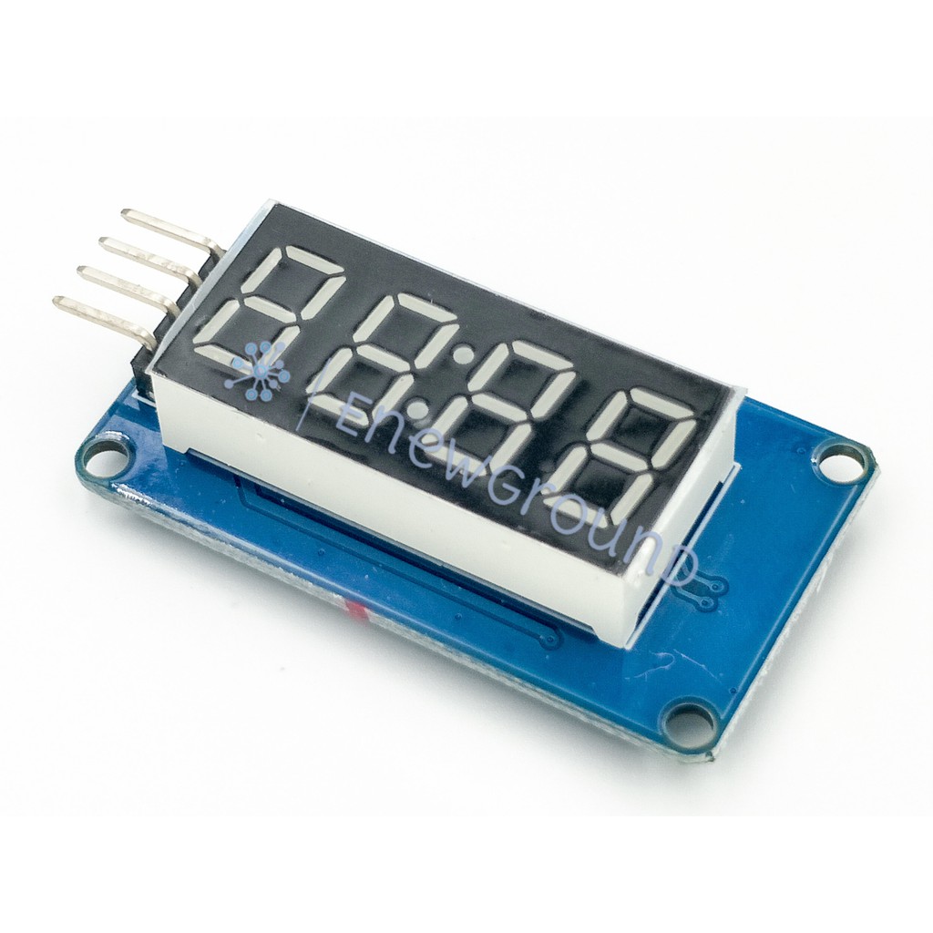 Seven segment module (4 digits, TM1637 driver) | Shopee Malaysia