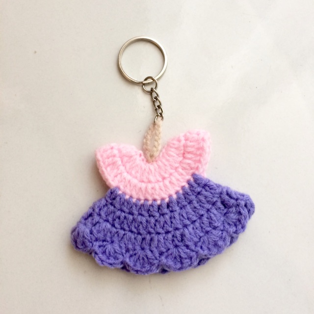 Keychain Crochet Benang Kait | Shopee Malaysia