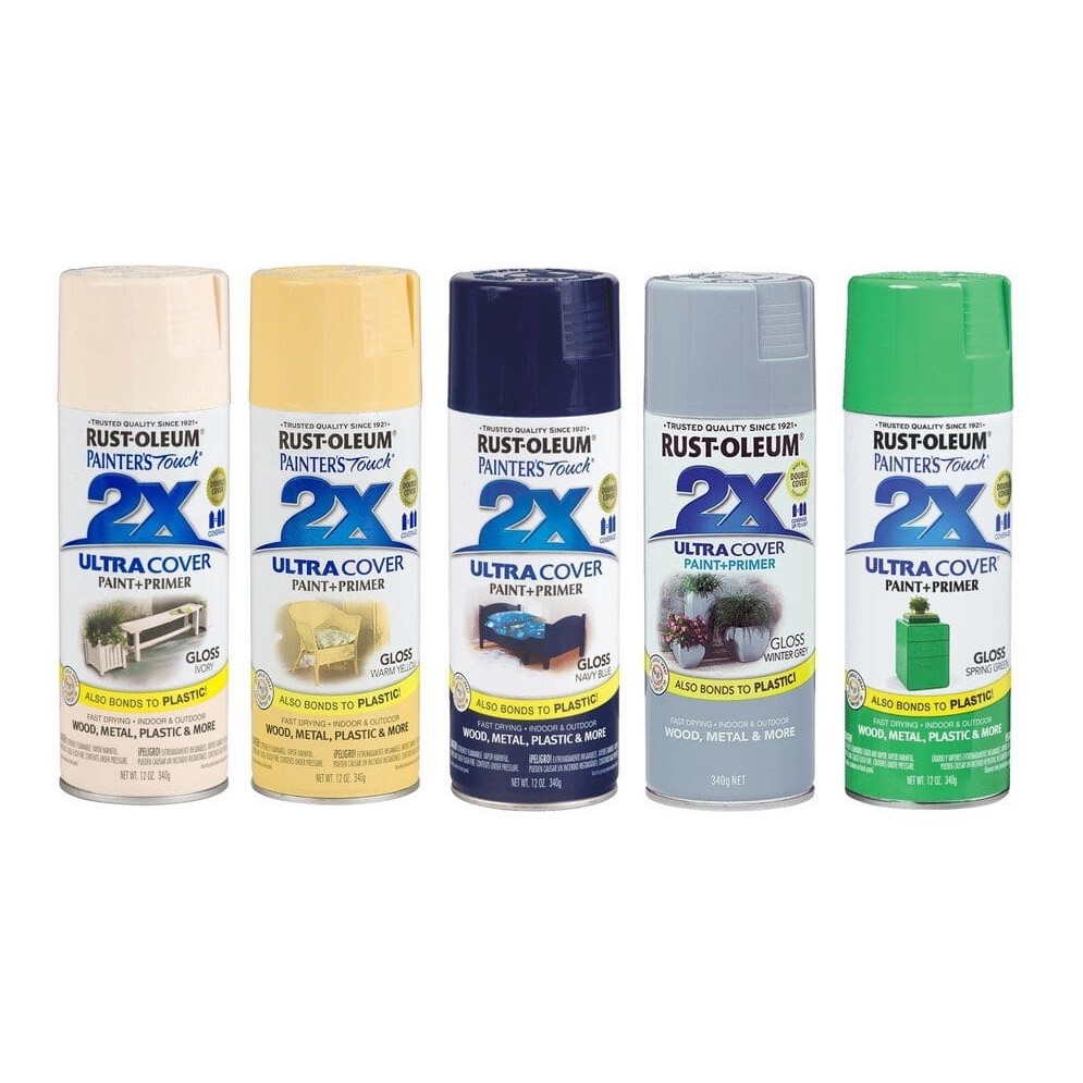 🇺🇸 Rust Oleum 2X Ultra Cover Spray Painters Gloss - 340g | Shopee Malaysia
