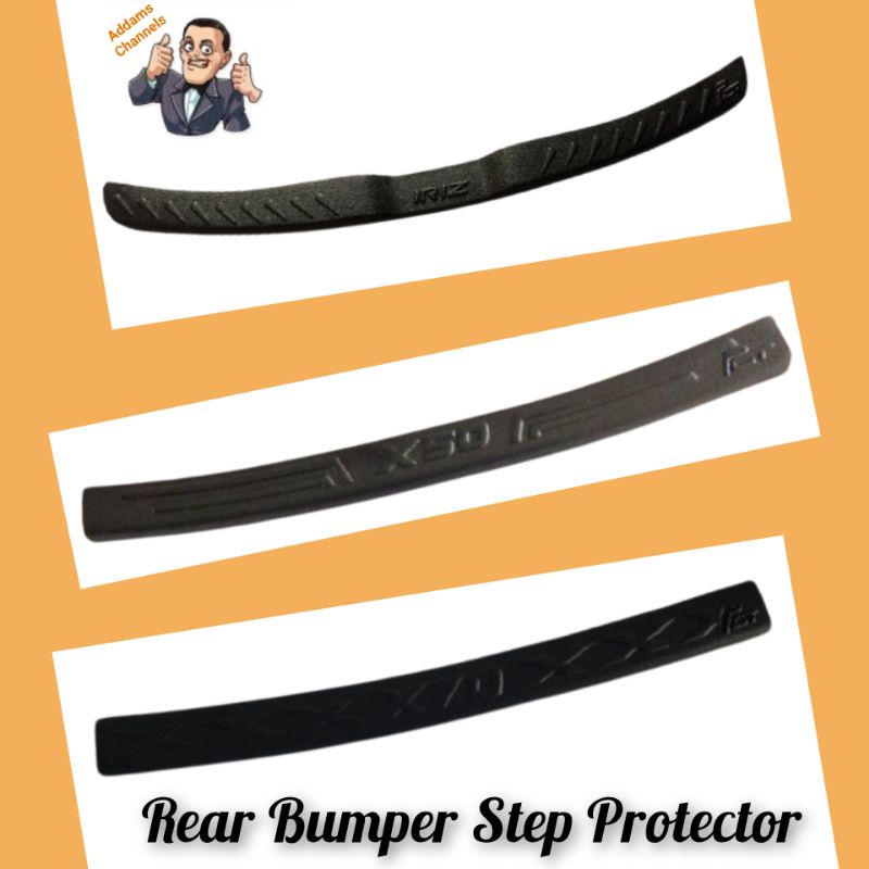 Proton Iriz X50 X70 Rear Bumper Guard Step Protector Pelapik Getah ...