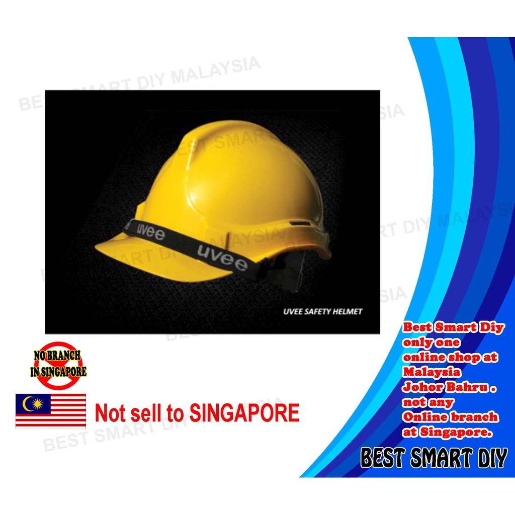908# UVEE SAFETY HELMET RATCHET LOCK SYSTEM | Shopee Malaysia