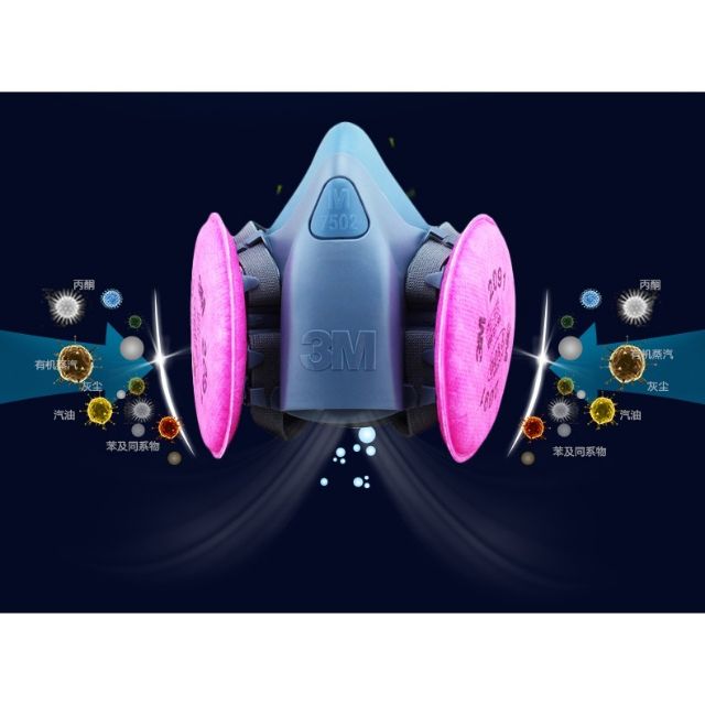 2pcs 3m filter 2091 | filter cotton dusk | penapis debu cat habuk ...