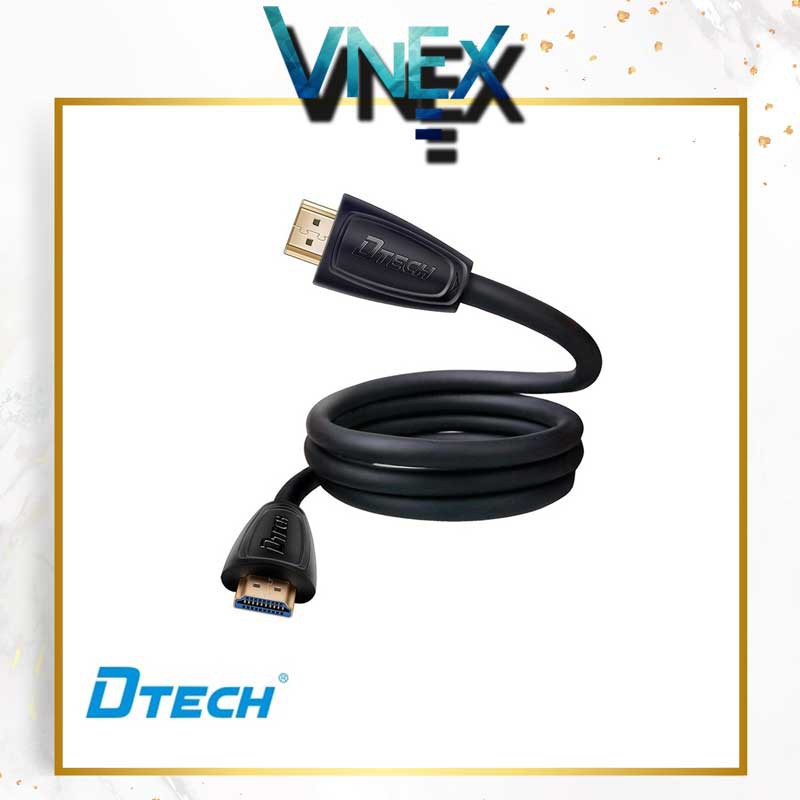 DTECH HDMI Cable 1.5M/3M/5M - Pure/Full Copper Support 3D/ 720P, 1080I ...