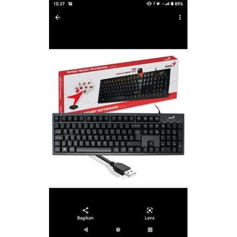 Genius kb100 Wired keyboard | Shopee Malaysia