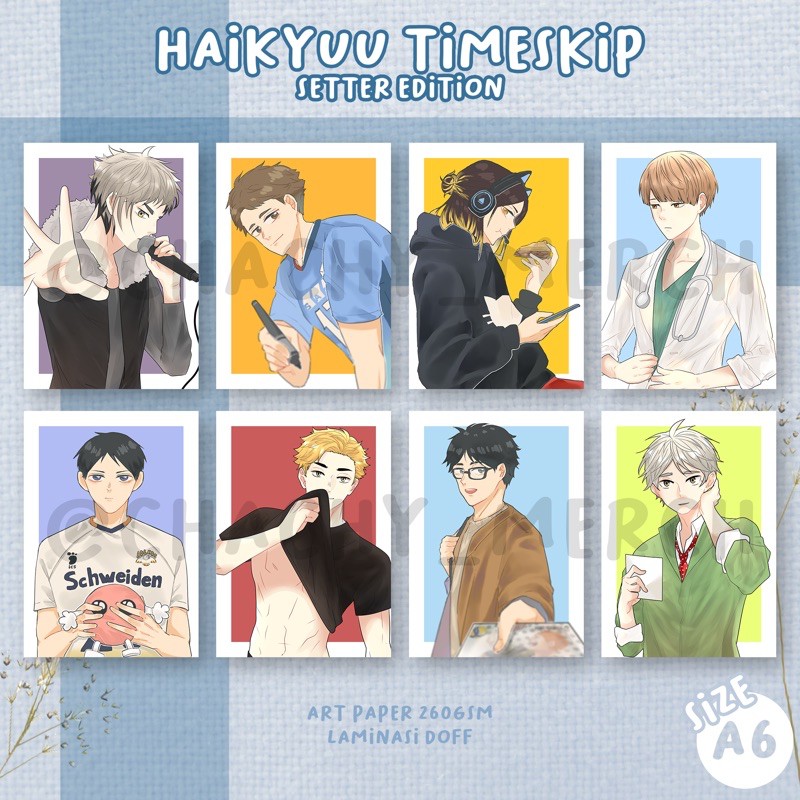 Artprint Haikyuu Timeskip [Setter Edition] | Shopee Malaysia