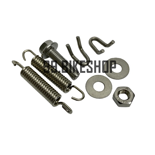 Motorcycle Exhaust Muffler Silencer Pipe Can Hanger Clamp Holder Mount ...