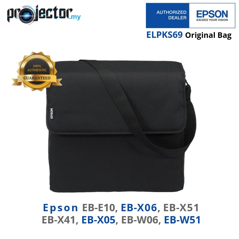 Original Epson Projector Soft Carrying Case, ELPKS69, ELPKS66, ELPKS68, ELPKS70, ELPKS71 | Epson ...