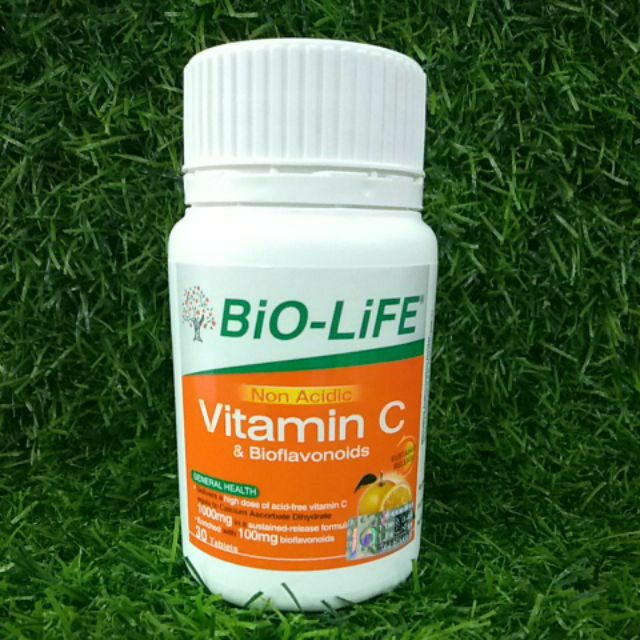 BioLife Vitamin C & Bioflavonoids 30's | Shopee Malaysia