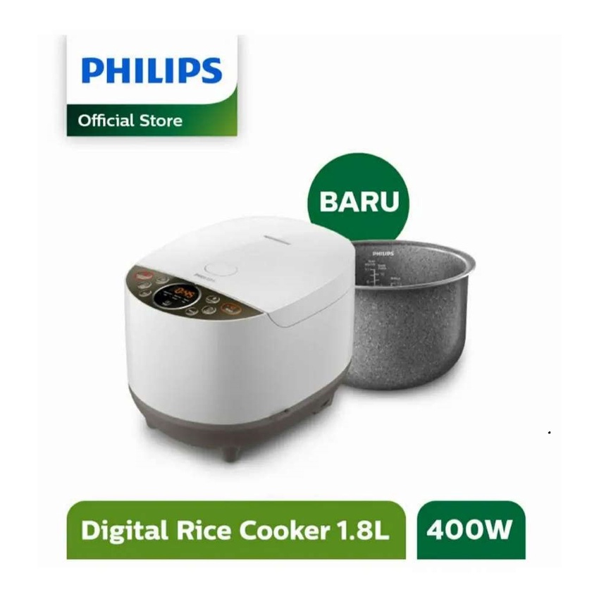 Philips RICE COOKER HD4515 DIGITAL 1.8L RICE COOKER HD 4515 Fuzzy Logic ...