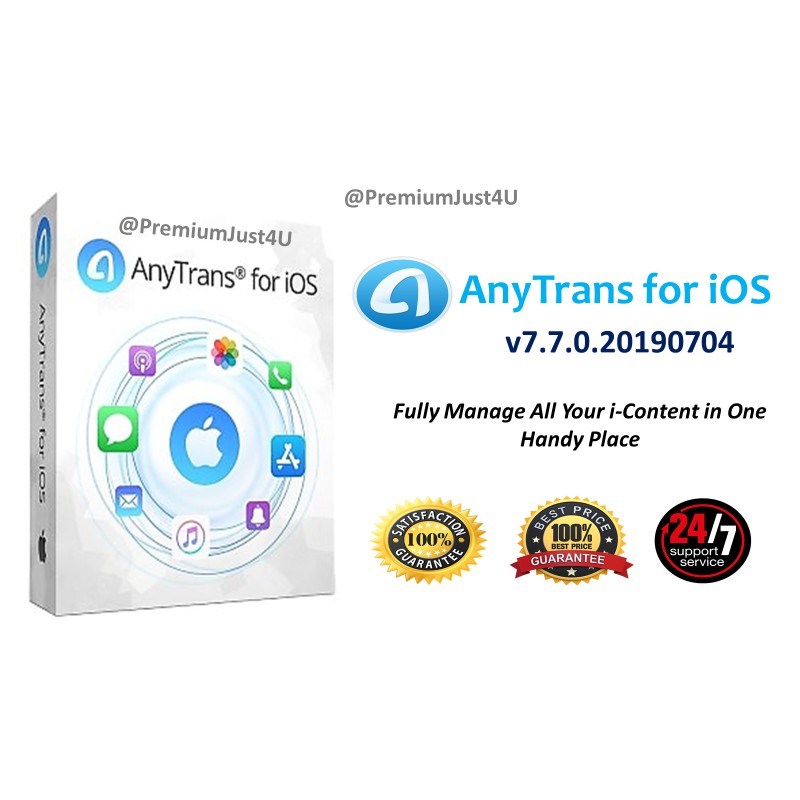 (Windows) AnyTrans for iOS v7.7.0.20190704 [2019 Full Version] | Shopee Malaysia