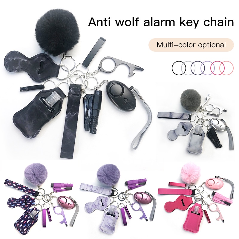 Self Defense Keychain Set for Women and Kids Safety Keychain ...