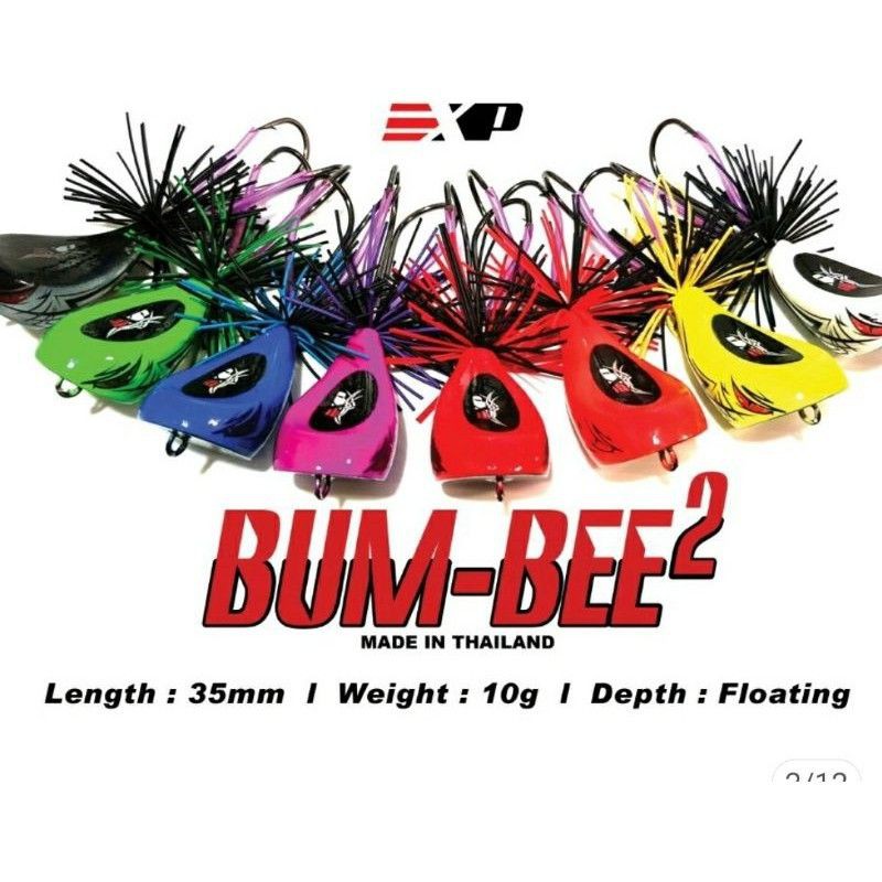 EXP BUM BEE II Jump Frog fishing lure | Shopee Malaysia