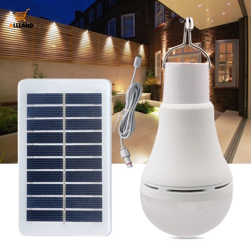 Portable Outdoor LED Solar Light Bulb/ Rechargeable Emergency Camping ...