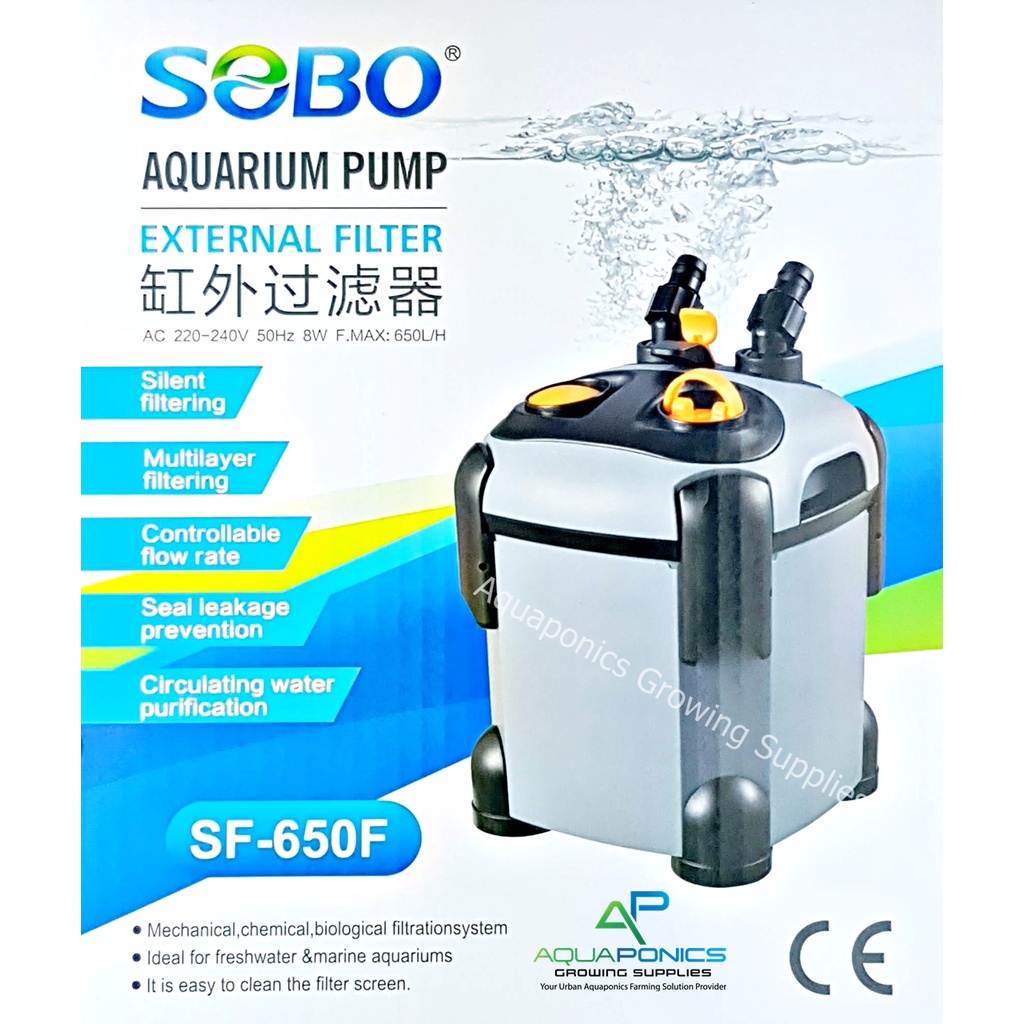 [Original] SOBO Canister External Filter / UV with Aquarium Pump SF-650F SF-850F SF-1000F SF ...