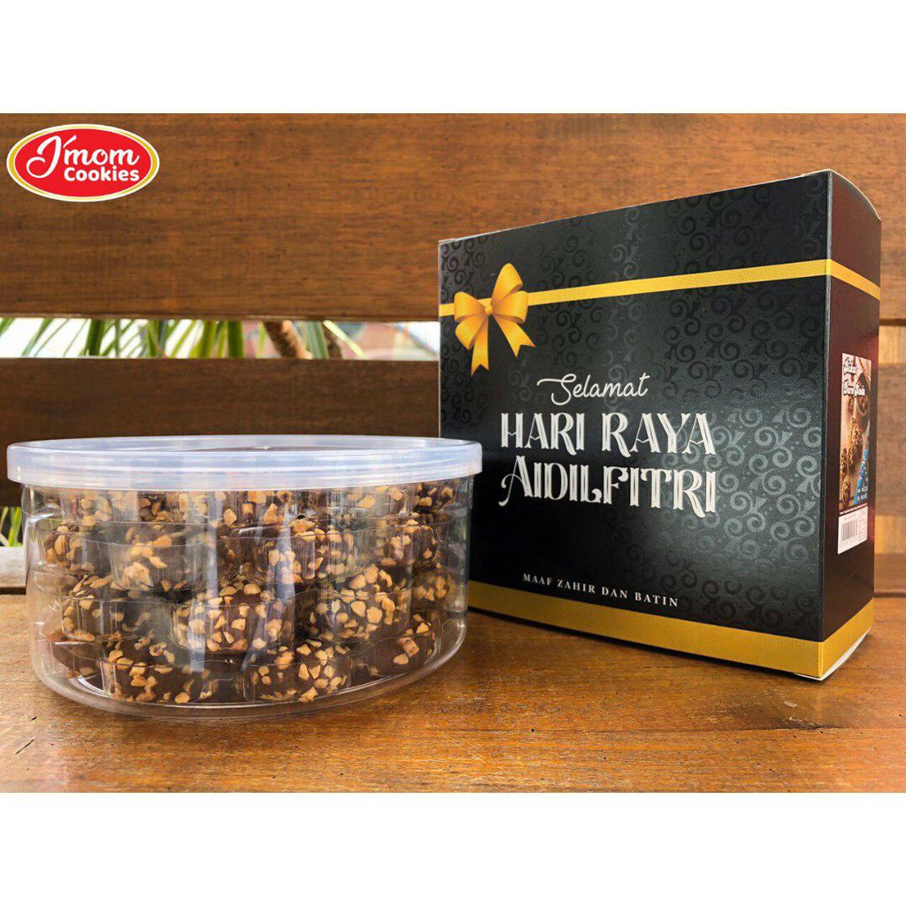 Chocolate Oat Cookies (Raya Packaging) | Shopee Malaysia