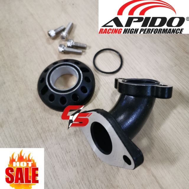 Ex5 / kriss / w100 APIDO Tengkuk Tengkok Intake Pipe Racing UNIVERSAL ...