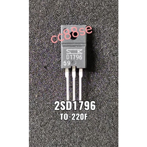 2SD1796 D1796 TO-220F N-CHANNEL TRANSISTOR SANKEN | Shopee Malaysia