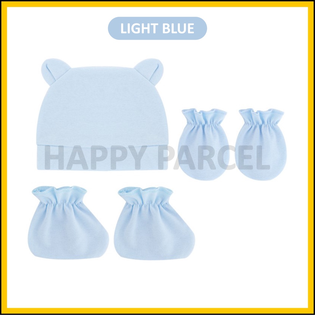 Baby Mitten and Booties Set with Cute Ear Topi Baby Newborn Baby ...