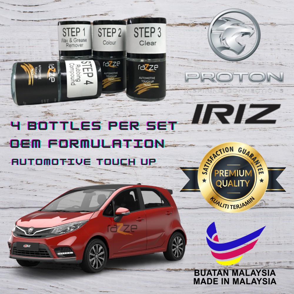 PROTON IRIZ – Touch Up Paint Original Colour Scratch Stone Chip – RAZZE ...