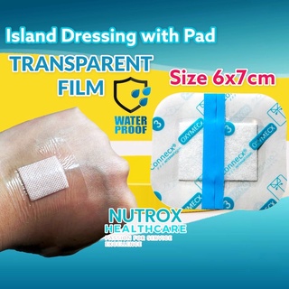 Island Dressing With Pad Transparent Waterproof (1 Piece ) 6x7cm ...