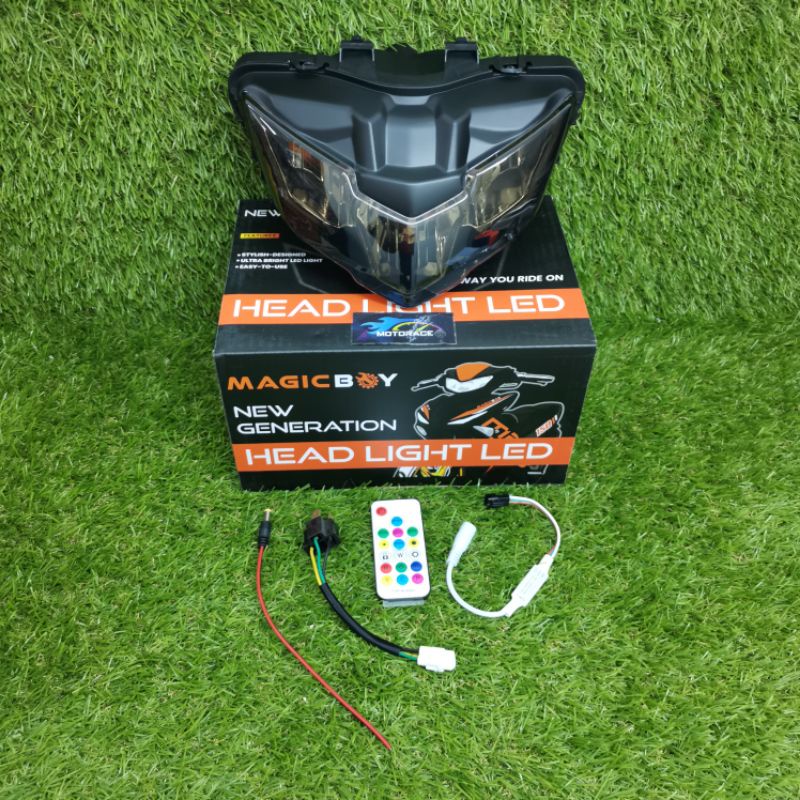 MAGIC BOY RACING LED HEAD LAMP S1 YAMAHA Y15ZR V2 | Shopee Malaysia