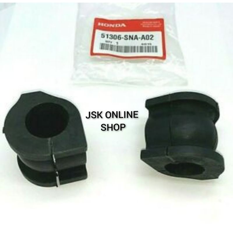 HONDA CIVIC FD SNA SNB BUSH STABILZER FRONT SET 2PC ORIGINAL 51306-SNA ...