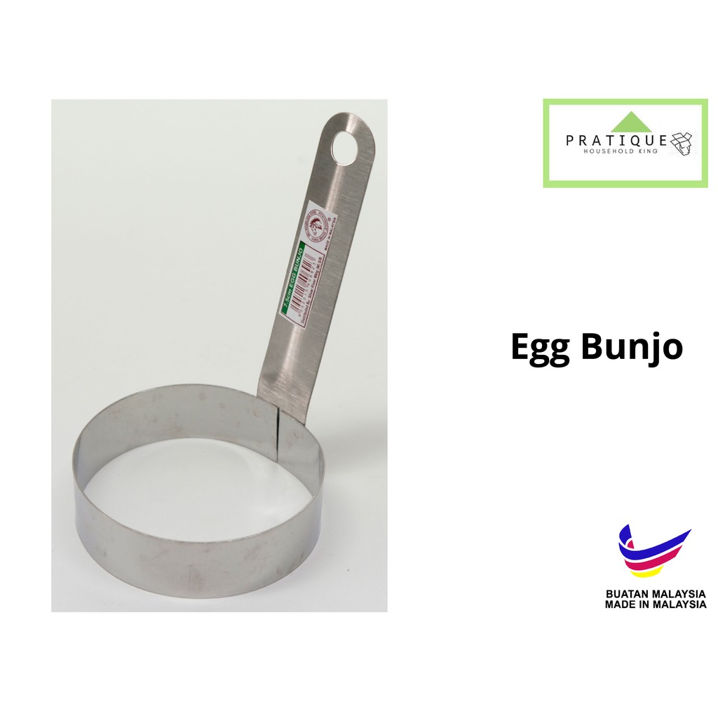 7.5cm Stainless Steel Horse Brand Fried Egg Tools Egg Bunjo/ Egg Banjo ...