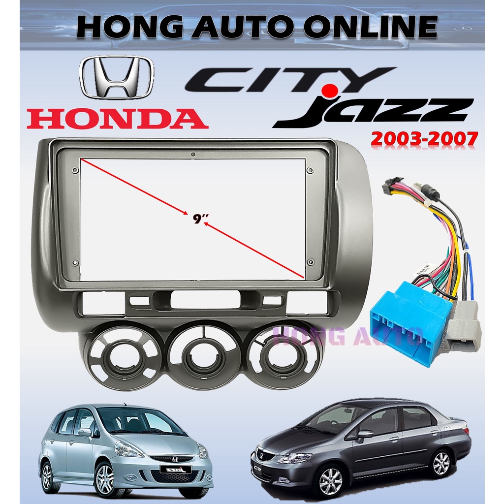HONDA JAZZ 2003-2007 ANDROID CASING(9'') | Shopee Malaysia