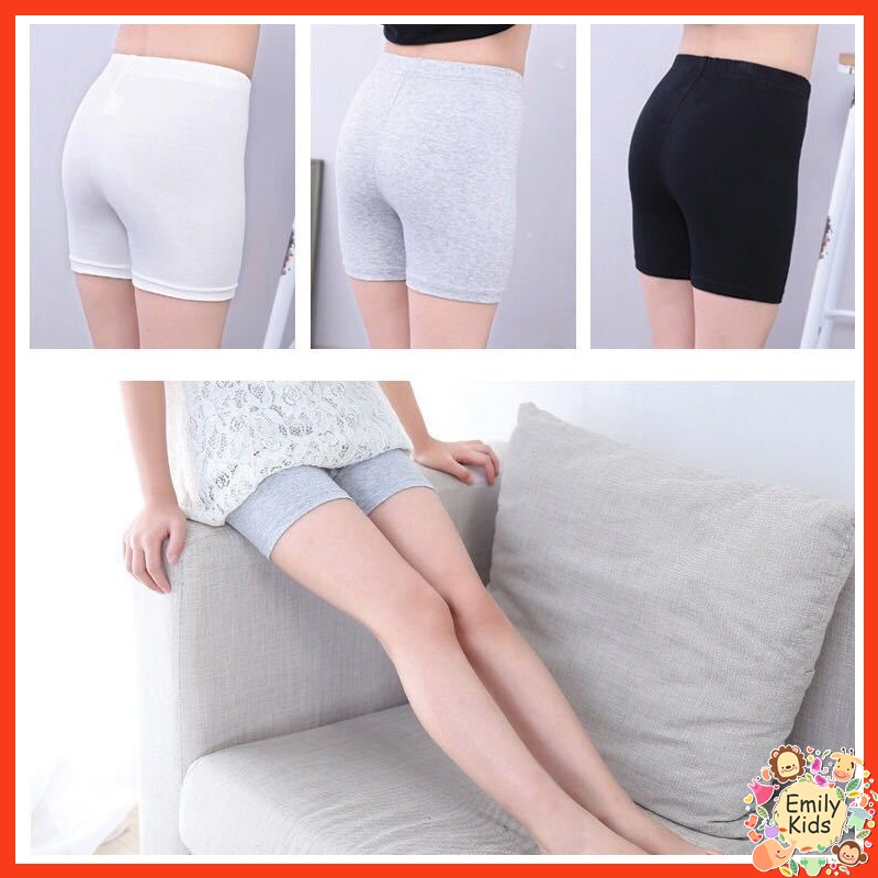 Ready Stock 1-9Y Kid Safety Shorts for Girl Tight High Waist ...