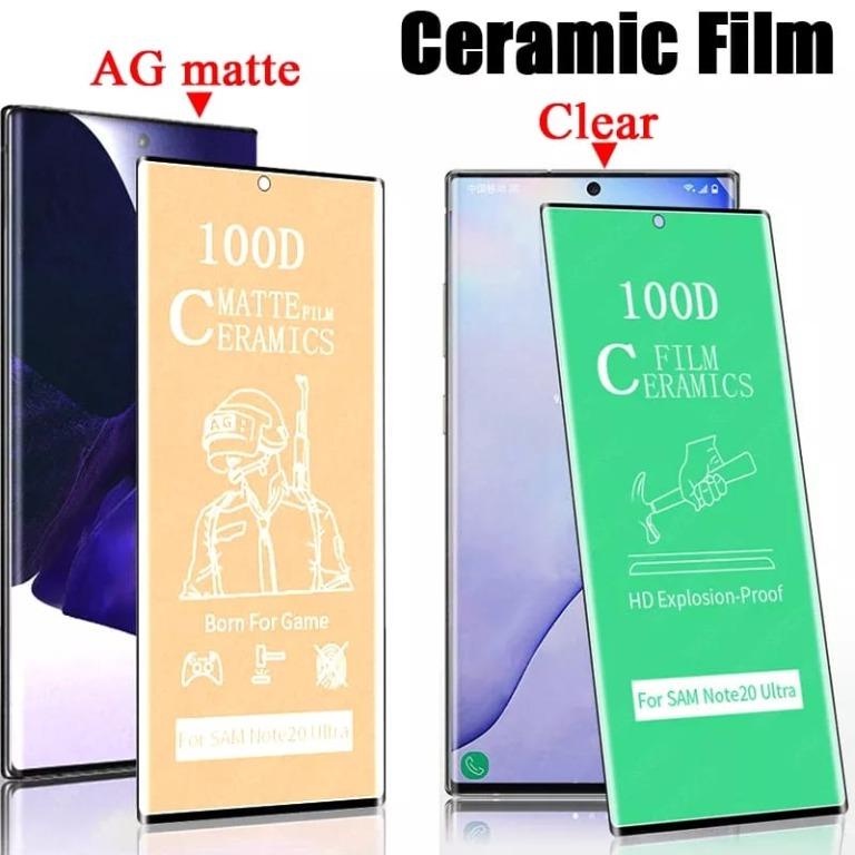 Oppo 100D Full Clear / Matte Ceramic Screen Protector Realme X7 GT ...