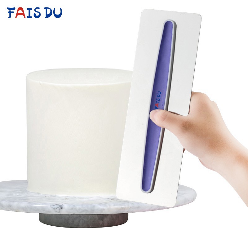 Pastry Icing Comb Stainless Steel Cake Scrapers Fondant Spatulas ...