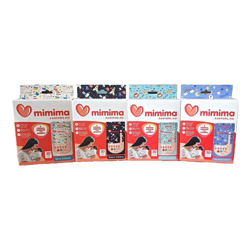 Mimima Breast Milk Bag Contents 30 pcs | Shopee Malaysia