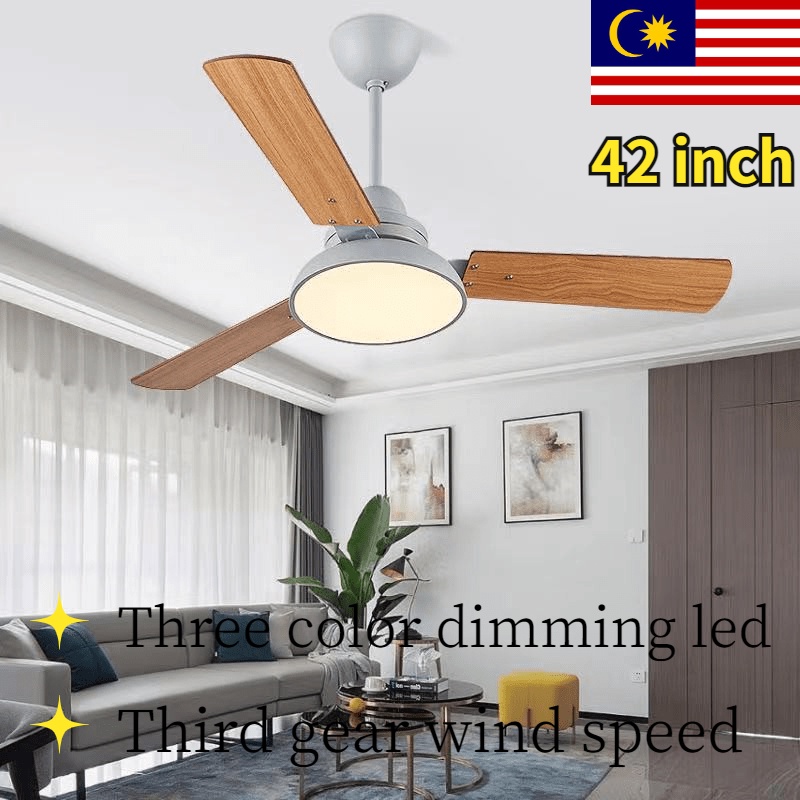 Fan lamp restaurant ceiling fan lamp simple bedroom living room ...