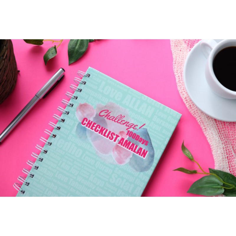 Buku Checklist Amalan 100days by Puan Saira ( versi lama ) | Shopee ...