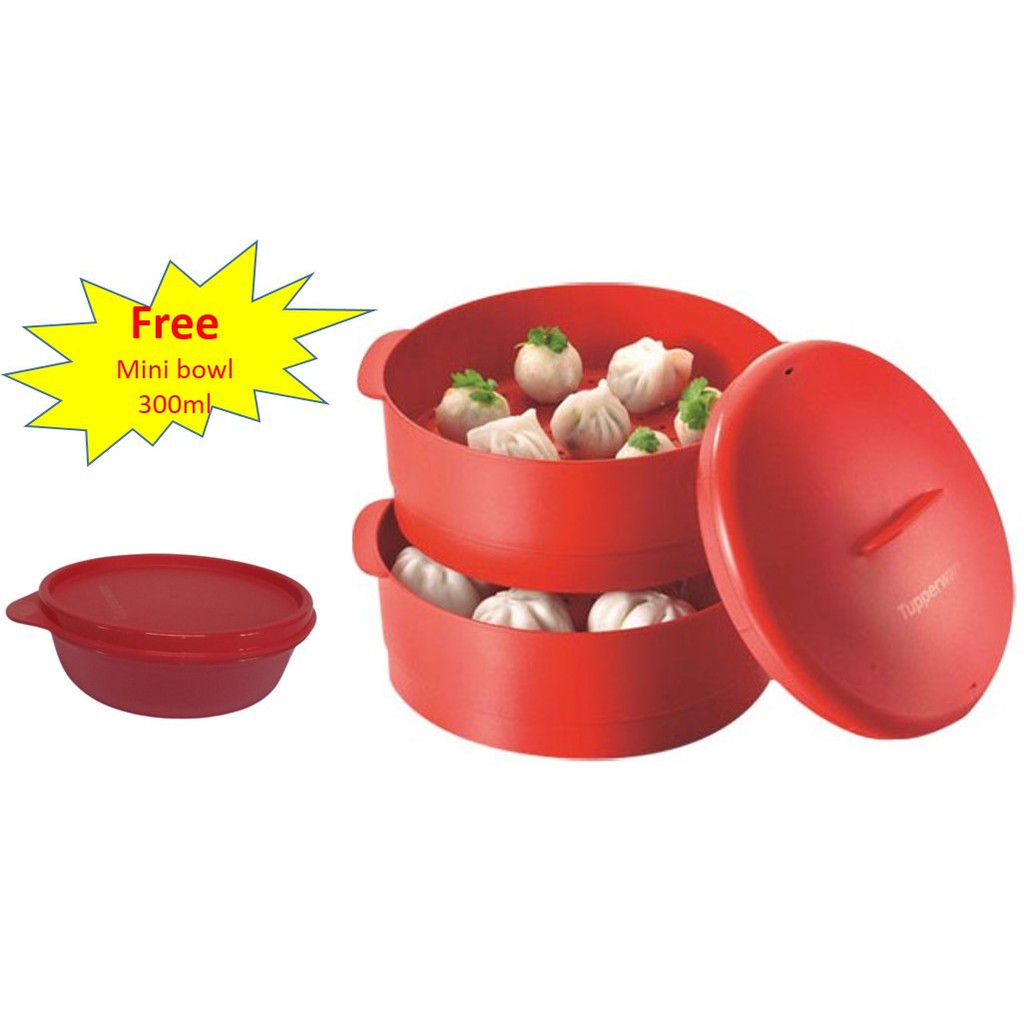 Tupperware Steam It (2 tiers) | Shopee Malaysia