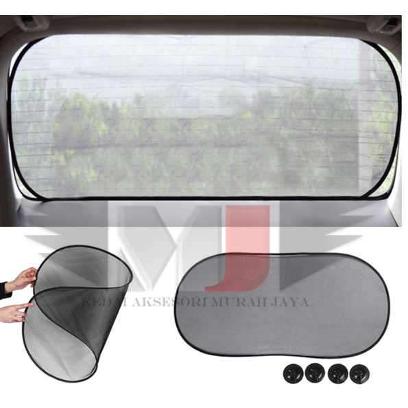 Universal Car Side Rear Window Car Sun Shade Mesh Visor Shield Screen ...
